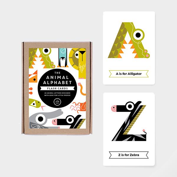 Animal Alphabet Flash Cards - Learning for Young Minds | Tuli Kids