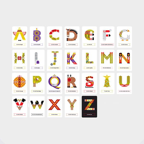 Christmas Alphabet Flash Cards - Festive Learning | Tuli Kids