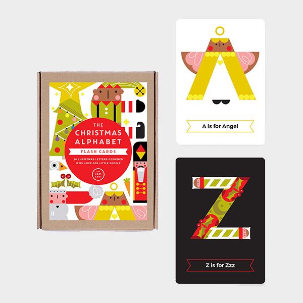 Christmas Alphabet Flash Cards - Festive Learning | Tuli Kids