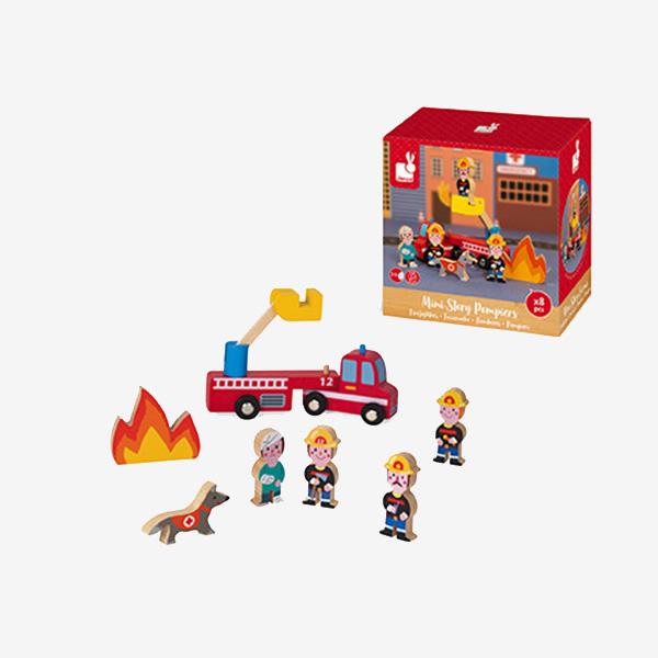 Mini Story Firefighters | Janod | Toys For Kids – Tuli Kids