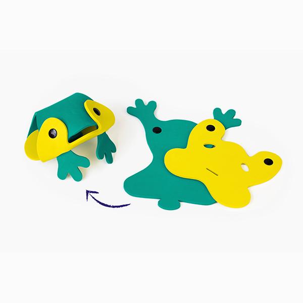 Frog Pond Building Bath Set | Quutopia | Foam Bath Toys – Tuli Kids