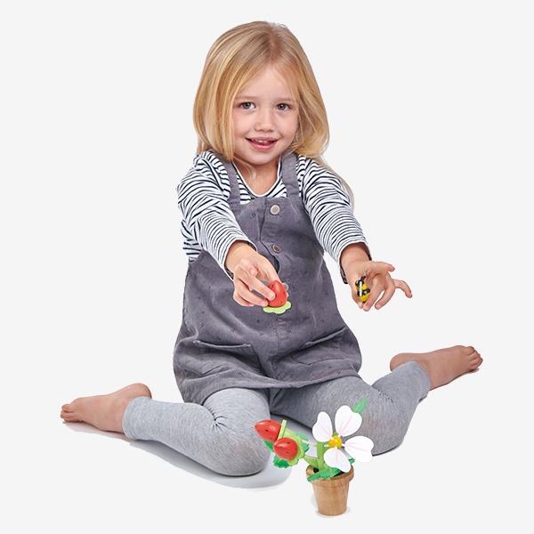Strawberry Flower Pot | Tender Leaf | Toys For Kids – Tuli Kids